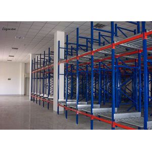 Flexible Flow Through Racking System , Gravity Warehouse Roller Racking ...