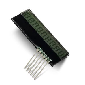 COG Lcd Segment Display Positive ML1001F-2U IC , 9 In Seven Segment ...
