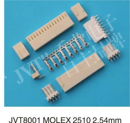 Molex 2510 Female Wire To Board Connector 2.54mm Pitch For PCB 20MΩ Max - WireToBoardConnector