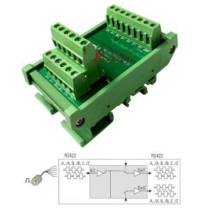 1 In 2 Out Servo Encoder Pulse Signal Splitter Distributor 5V TTL ...