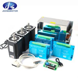 Jkongmotor High Torque 12Nm Nema34 Closed Loop linear stepper motor for sex machine With Encoder ...